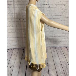 Zara | Tops | Nwt New Zara Rustic Fringed Kaftan Size Ml | Poshmark